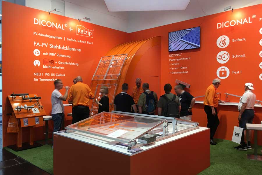 PV Montagesystem für Solaranlagen DICONAL®